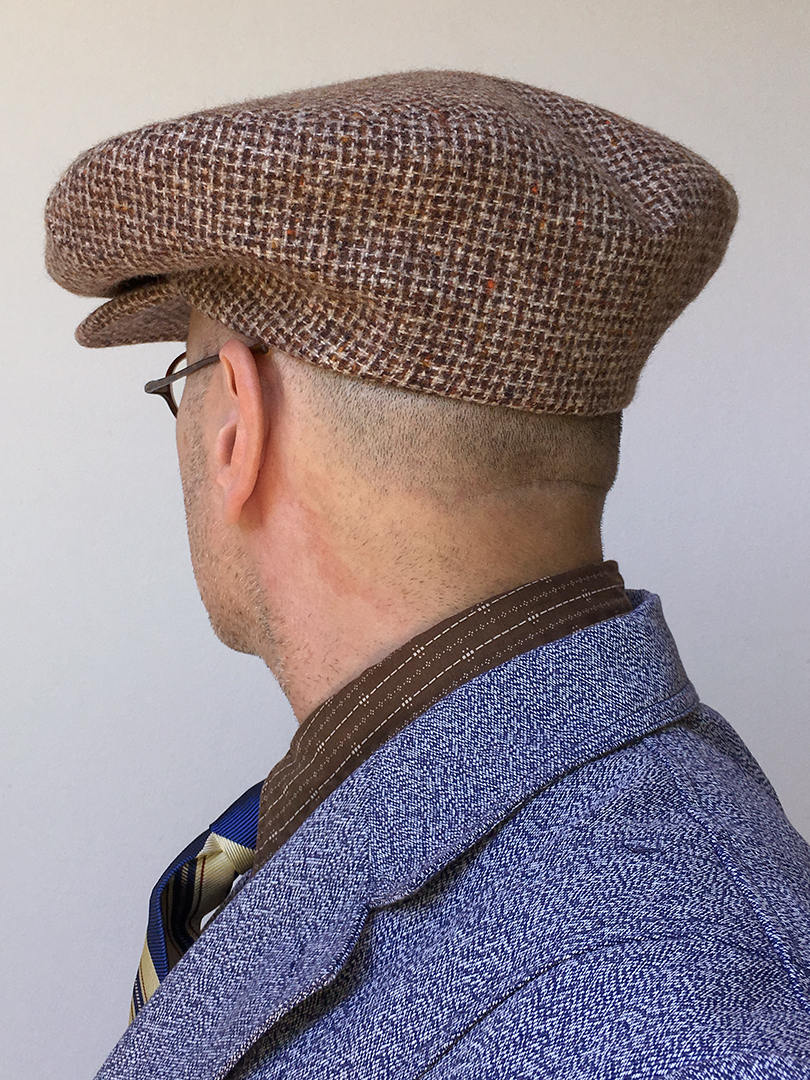 THE BROADWAY 1910s-inspired 11.5 Diameter Flat Cap in | Etsy
