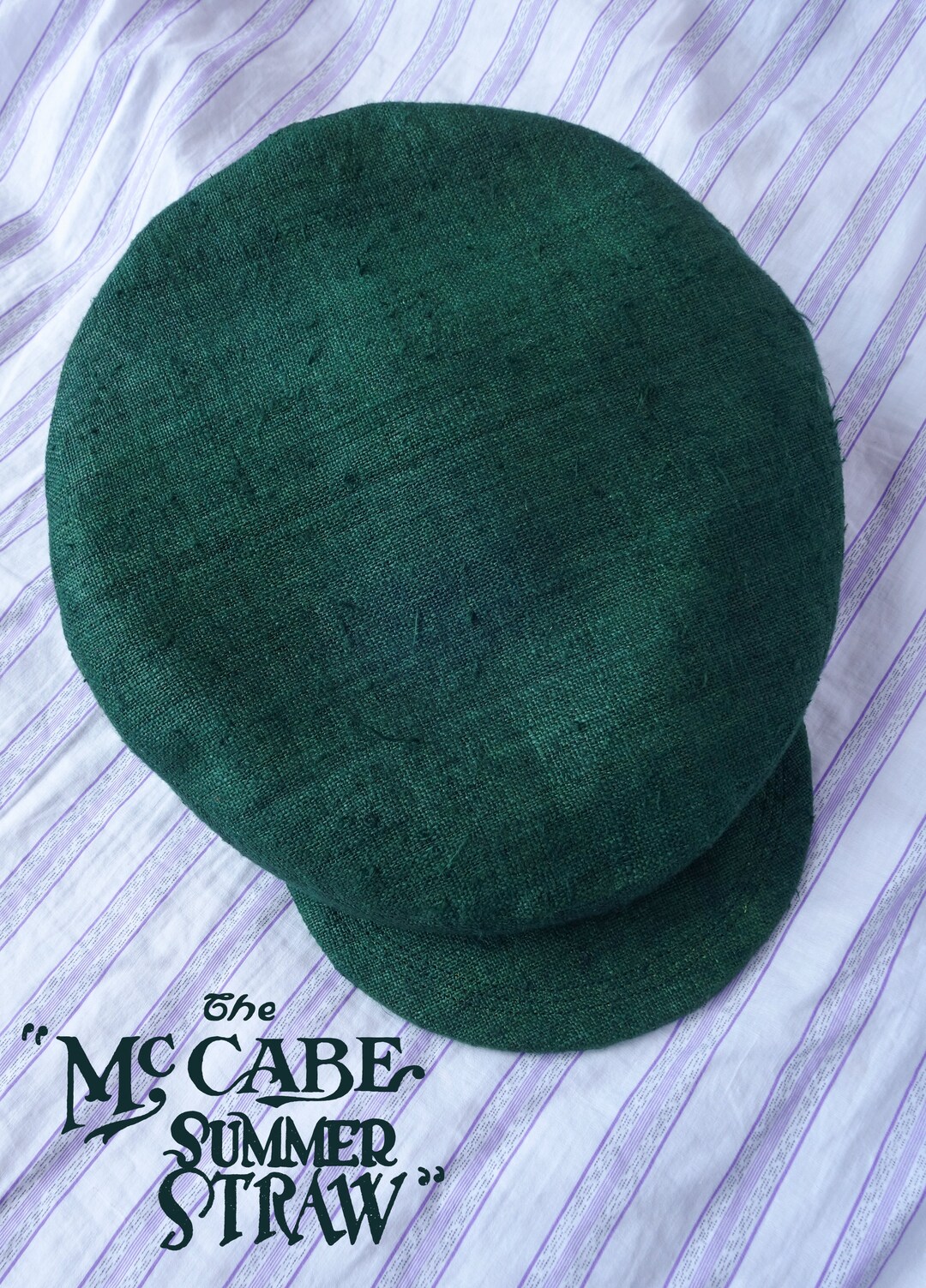 The Mccabe Cap - 1910s/20s-pattern Flat Cap in Handwoven Naturally Dyed ...