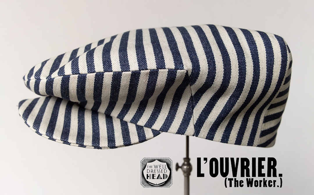 L'ouvrier (the Worker) - 1930s-pattern French Workwear Indigo Stripe ...