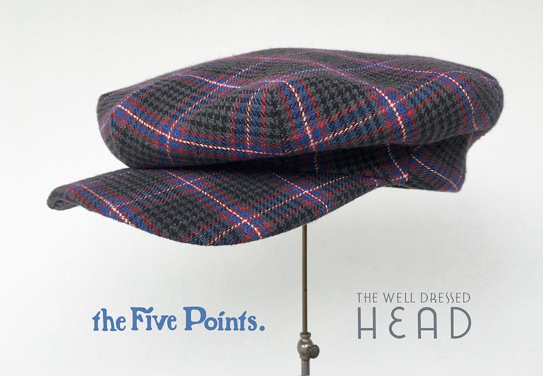 The FIVE POINTS - 1910s Reproduction Flat Cap in 1920s Handwoven ...