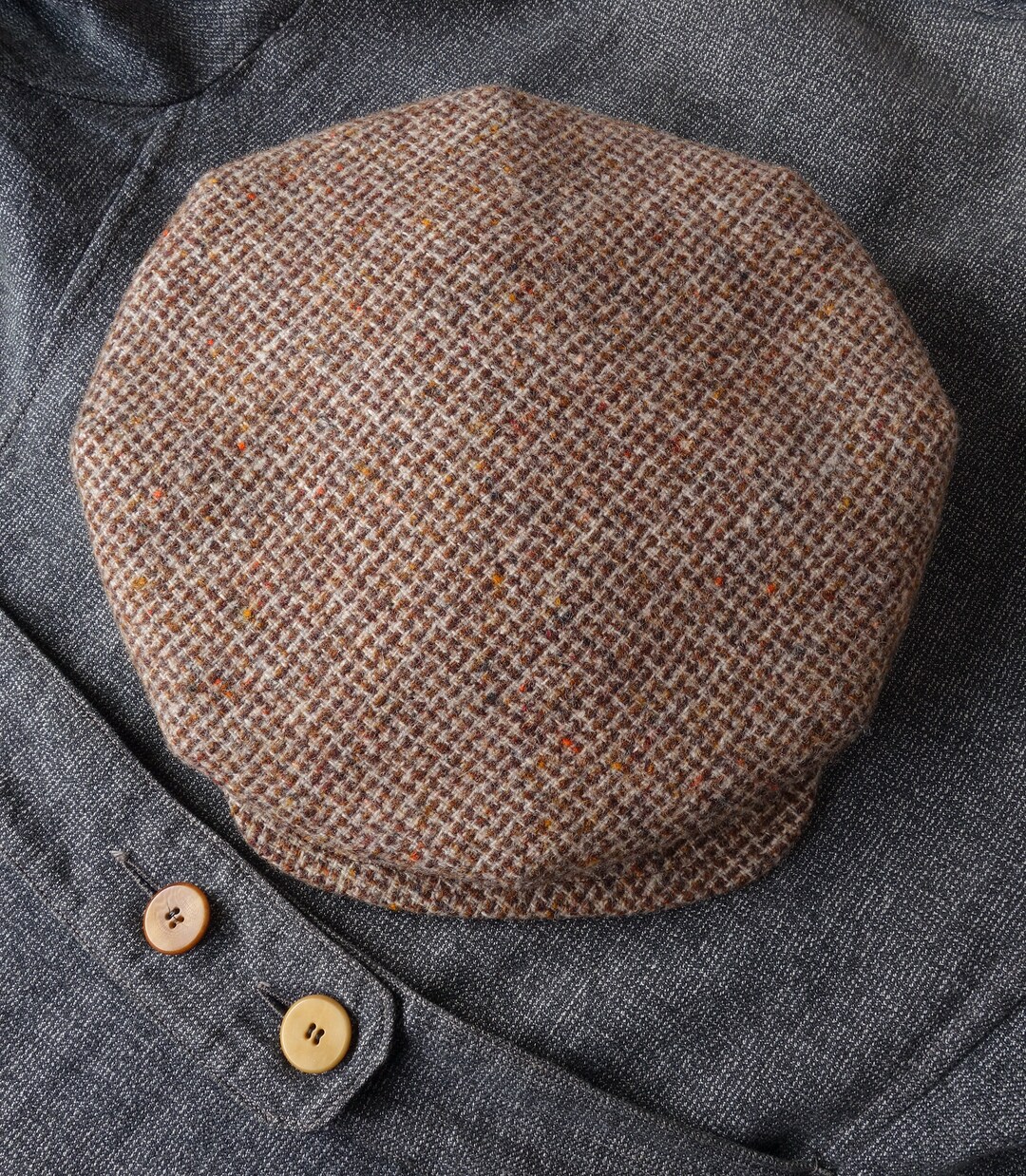 L'ARONDE (the Dove) - 1920s-pattern French Style Casquette Flat Cap in ...
