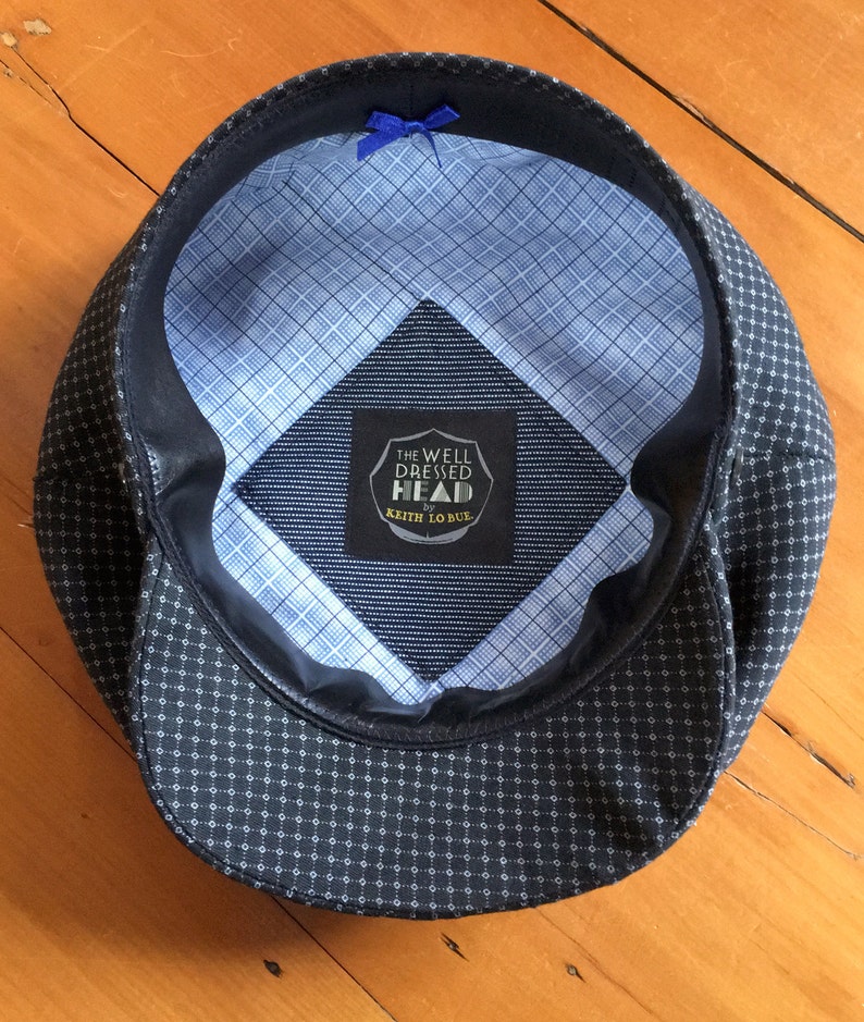 The FIVE POINTS - Bespoke 1910s Style Flat Cap in 1920s French Black ...
