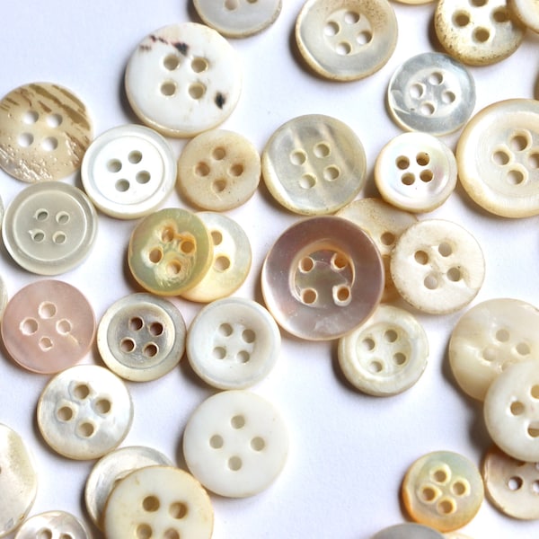 Antique Buttons Set - Etsy