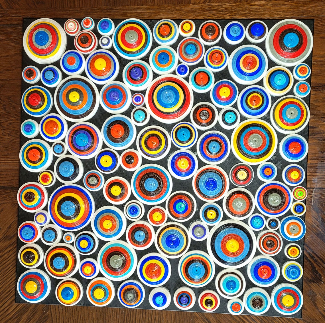 The Colors of Compassion 20 X 20 Paper Quilling - Etsy
