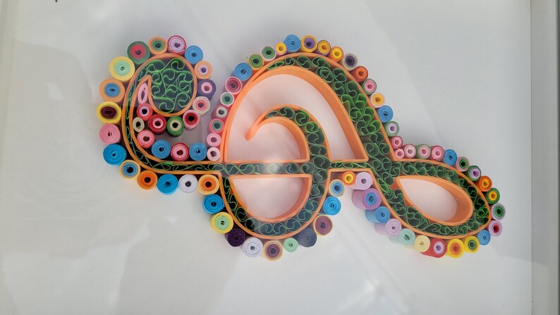 Musical Note -quilling Wall Decor -unique Gift -paper Quilling ...