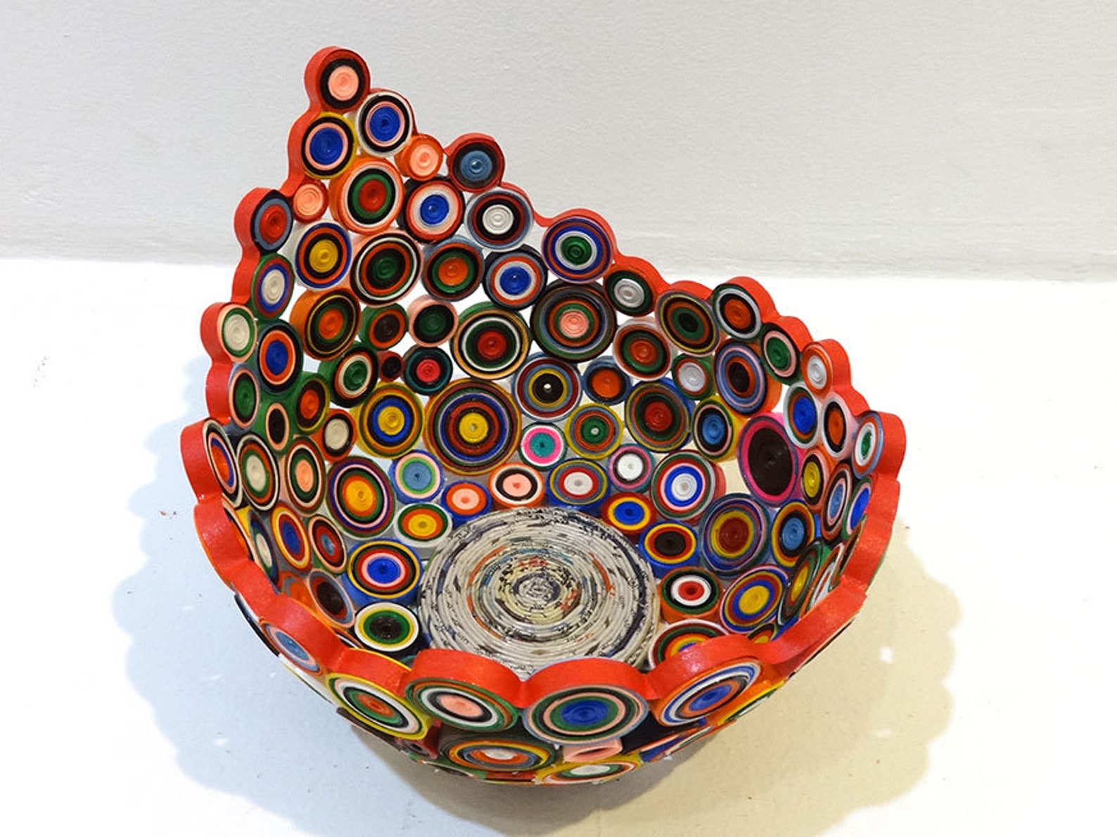 Quilling 3D Bowl Original Handmade Quilled Paper - Etsy