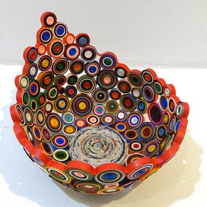 Quilling 3D Bowl Original Handmade Quilled Paper - Etsy Canada