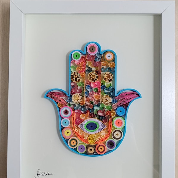 Colorful Hamsa - Etsy