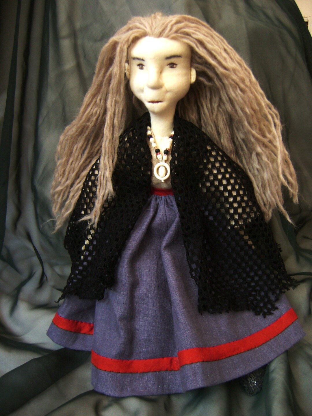 Baba Yaga, a Soft-sculpture Doll - Etsy