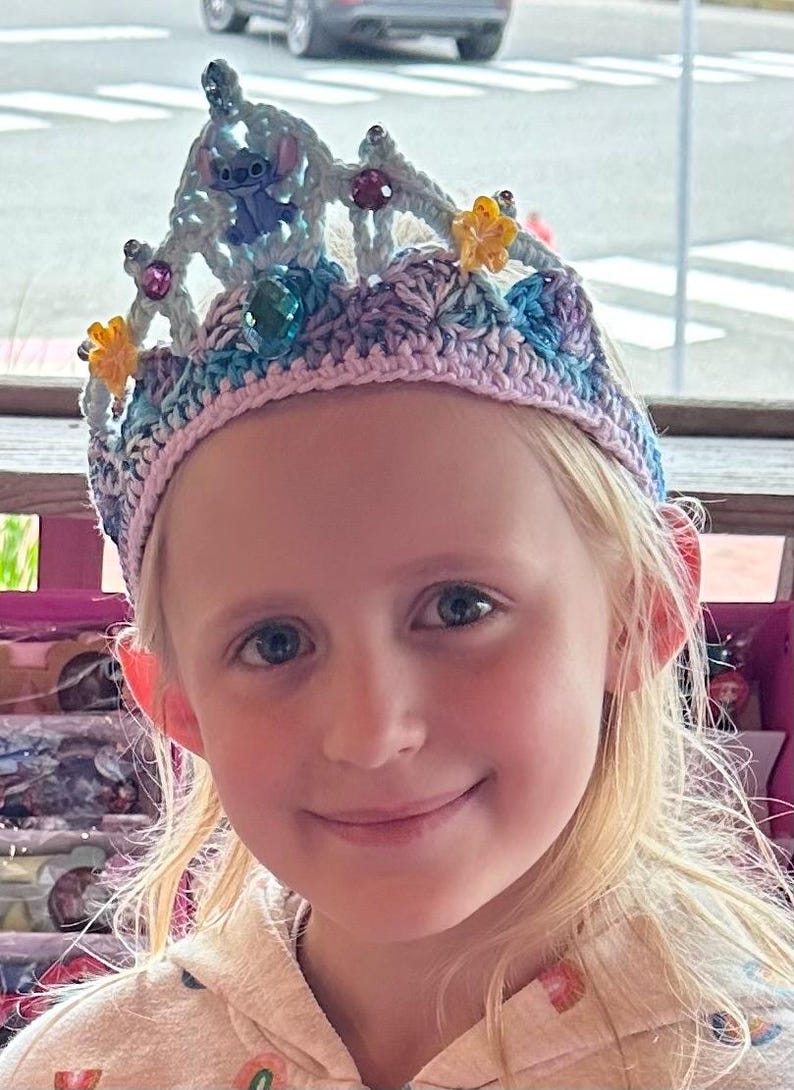Disney Inspired Stitch Tiara, Stitch Crown, Stitch Costume, Stitch ...