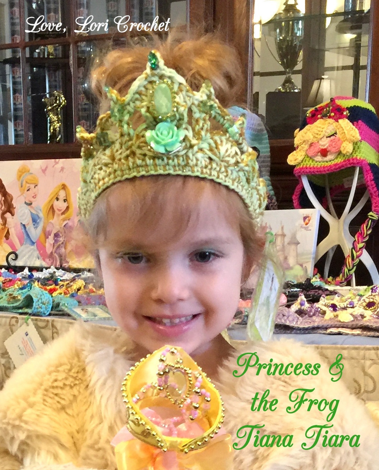 Tiara Tiana inspirada en Disney, Princess & the Frog, traje de Tiana ...