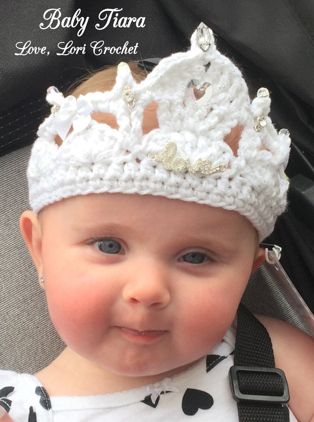 Baby Tiara Newborn Tiara Baby Crown Baby Princess Baby | Etsy
