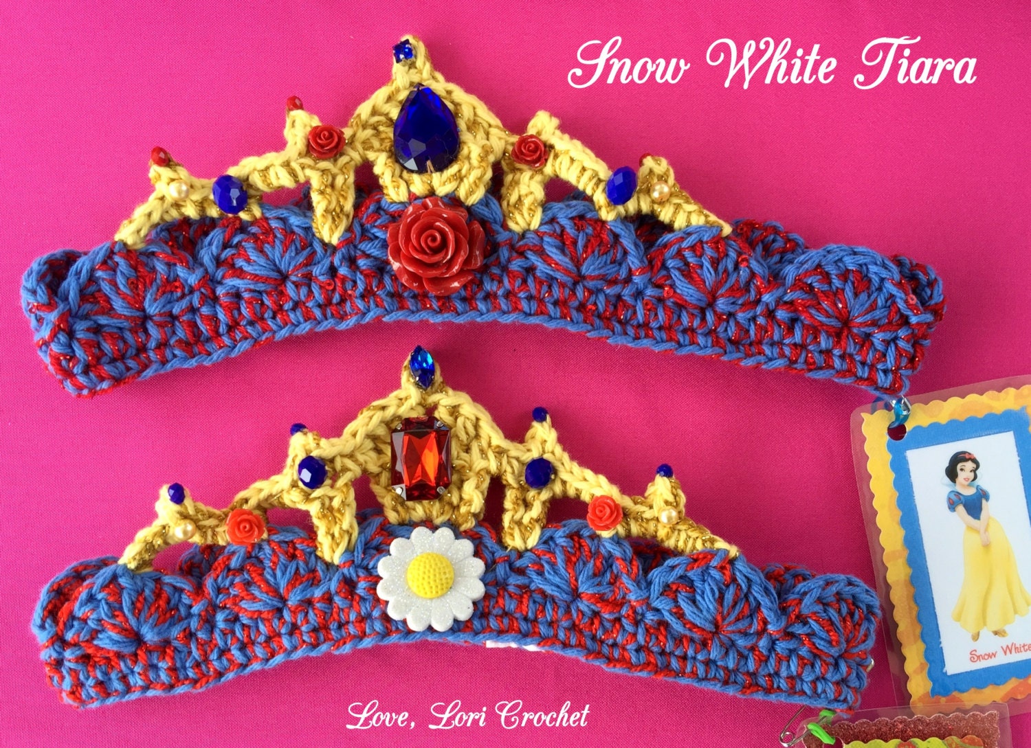 Disney Inspired Snow White tiara Snow White costume Snow - Etsy Nederland