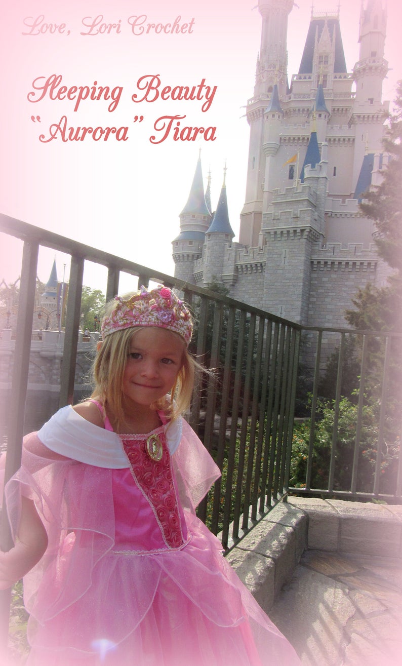 Disney Inspired Aurora Tiara, Sleeping Beauty Tiara, Aurora Crown ...