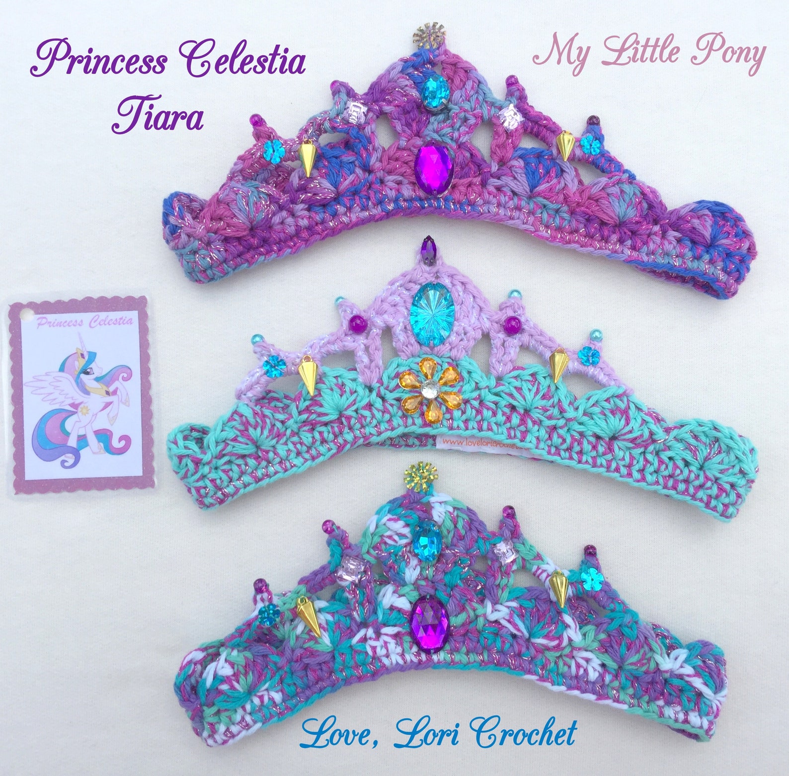 My Little Pony Princess Celestia Tiara My Little Pony - Etsy