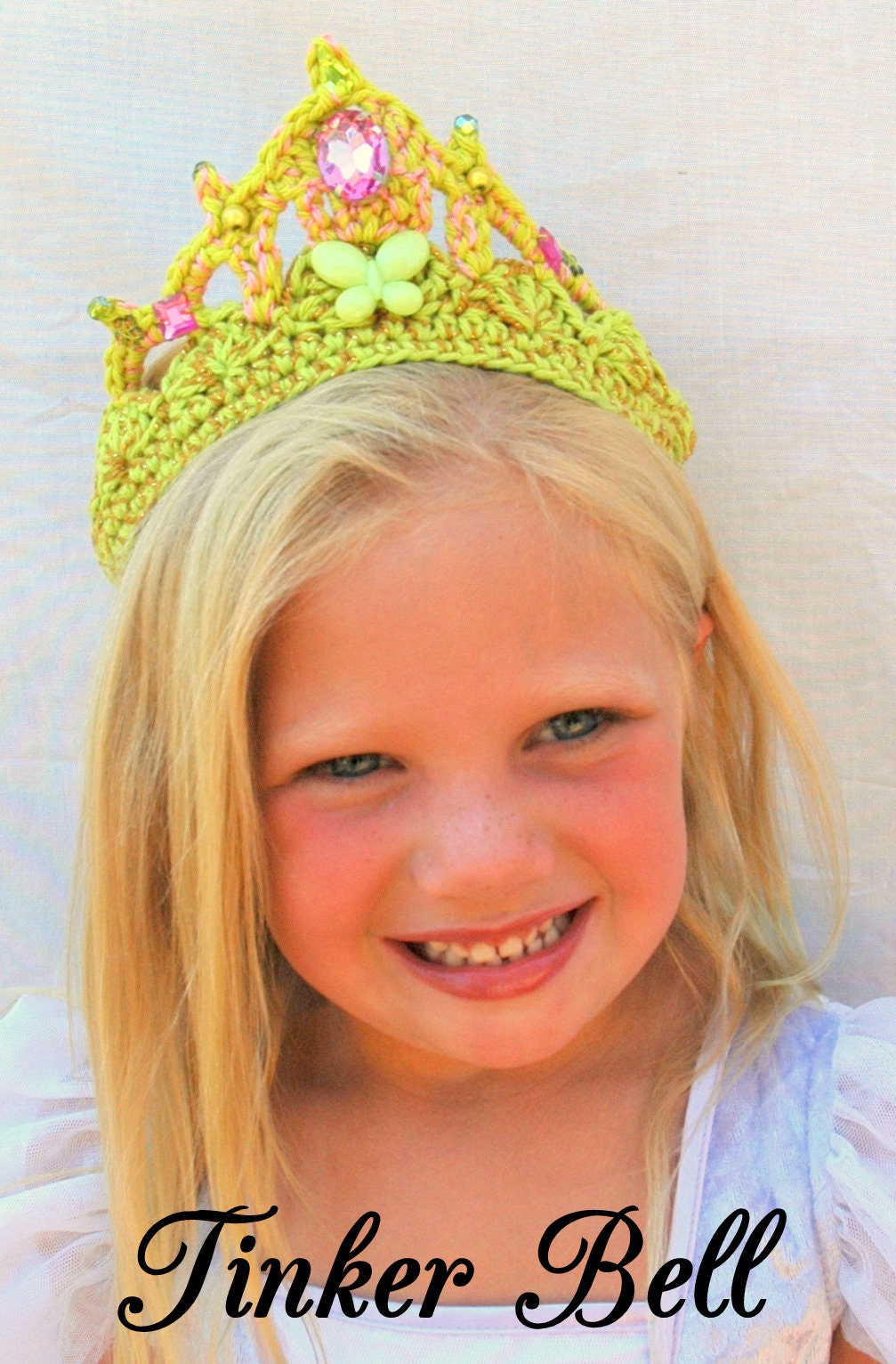 Disney Inspired Tinker Bell, Tinker Belle tiara, Tinker Bell crown ...