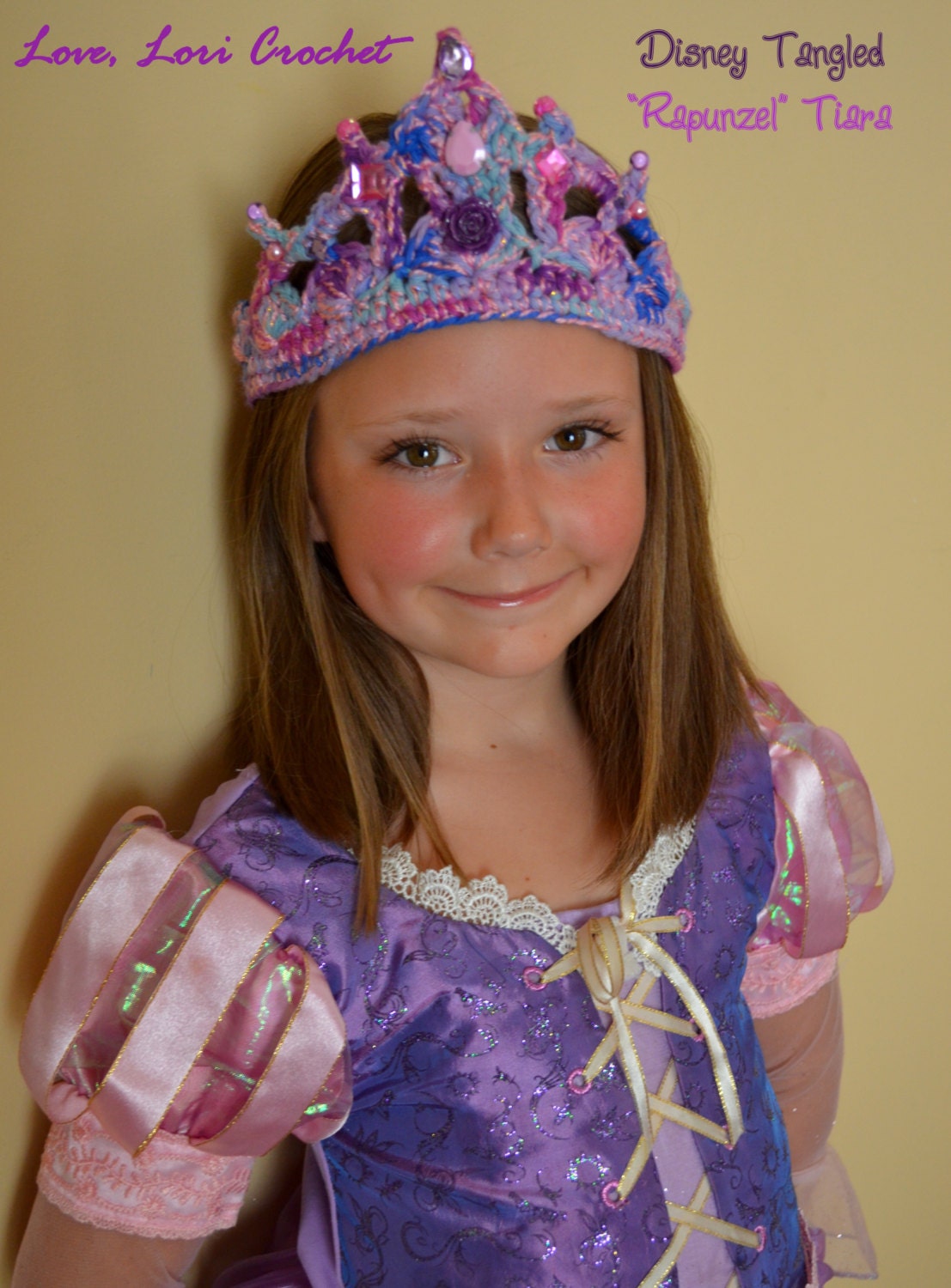Disney Inspired Rapunzel Tiara Rapunzel Crown Rapunzel - Etsy