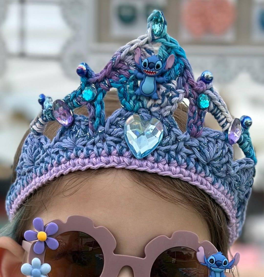 Disney Inspired Stitch Tiara, Stitch Crown, Stitch Costume, Stitch ...