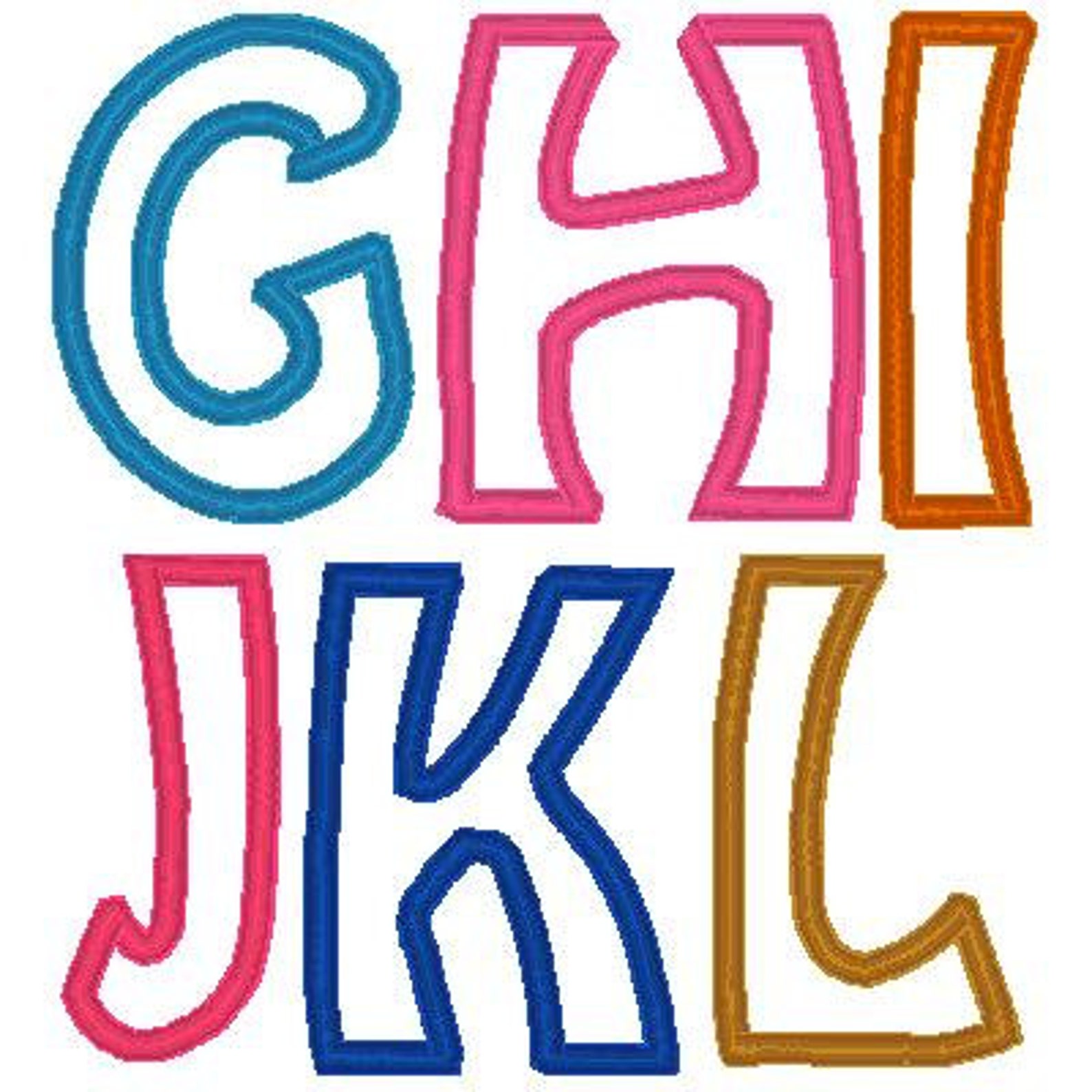 Hobo Font With Bonus Applique Embroidery Designs - Etsy