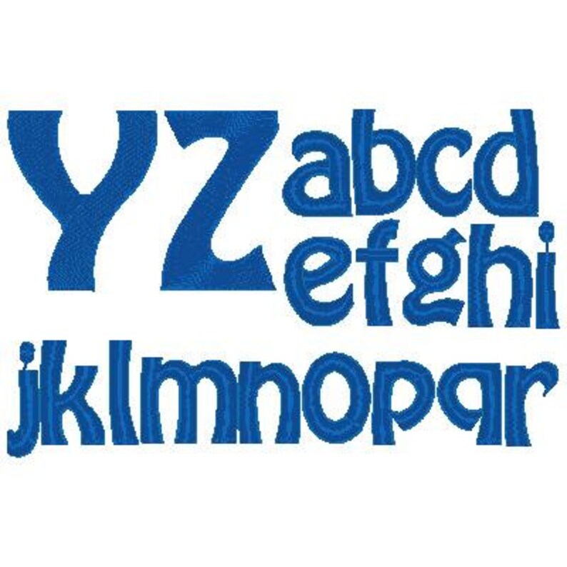 Hobo Font With Bonus Applique Embroidery Designs - Etsy