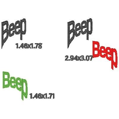 Car Frame and Font Embroidery Designs - Etsy