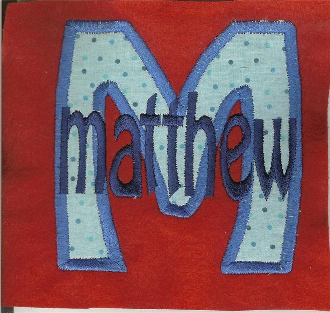 Hobo Font With Bonus Applique Embroidery Designs - Etsy