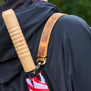 Leather Umbrella Shoulder Holder Personalized Umbrella Holster Umbrella ...