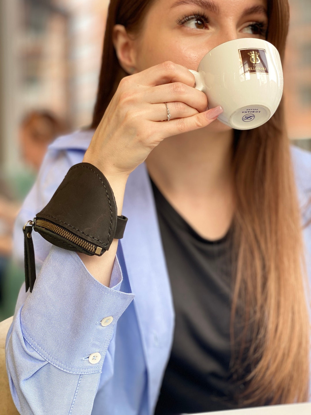 Stylish Arm Wallet Bracelet for Cash, Keys & Lip Balm - Etsy