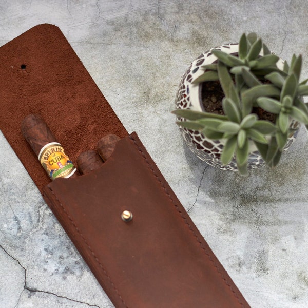 3 Cigars Case - Etsy
