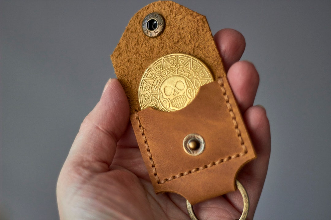 FREE Personalized EDC Leather Coin Slip - Etsy