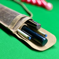 Leather Pool Cue Case, Custom Pool Cue Bag, Personalized Pool Cue Case ...