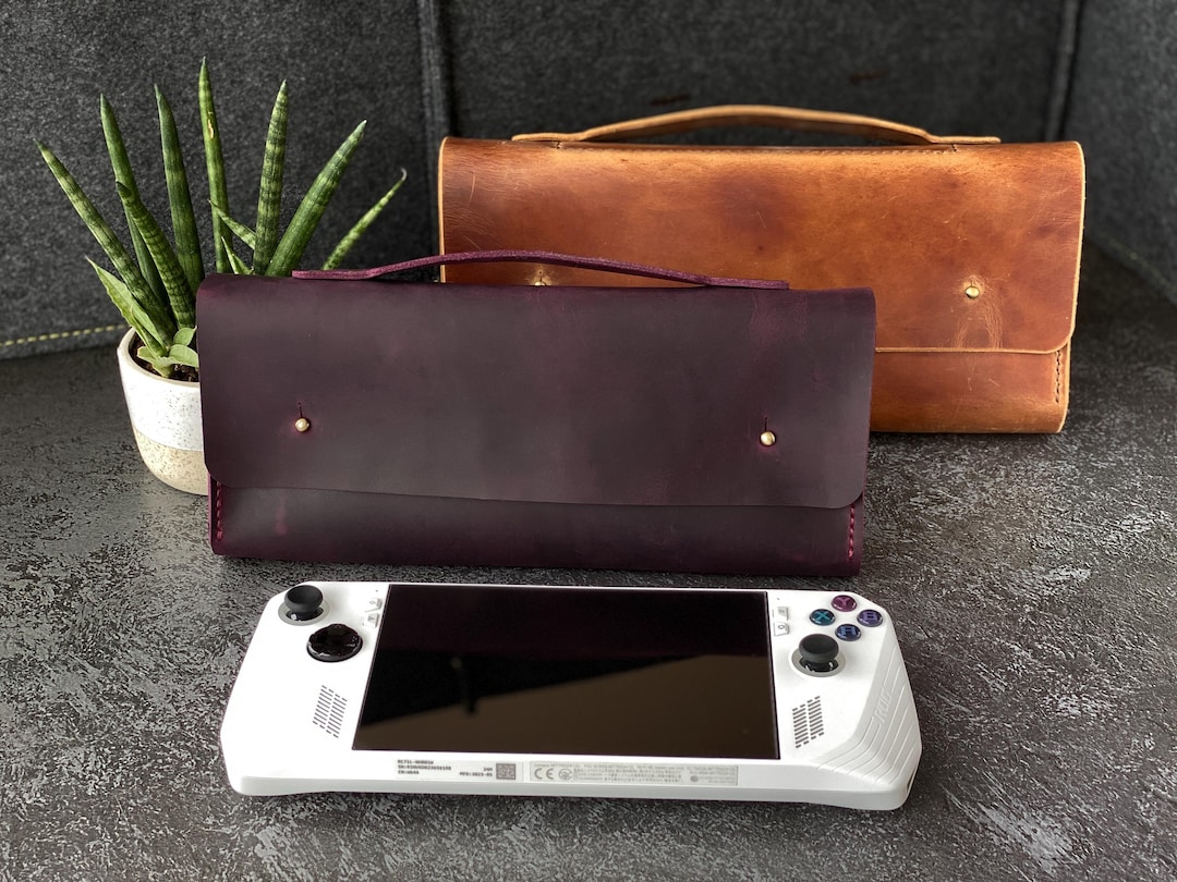 Custom Leather ASUS ROG Ally Case Handmade Travel Gaming Sleeve - Etsy