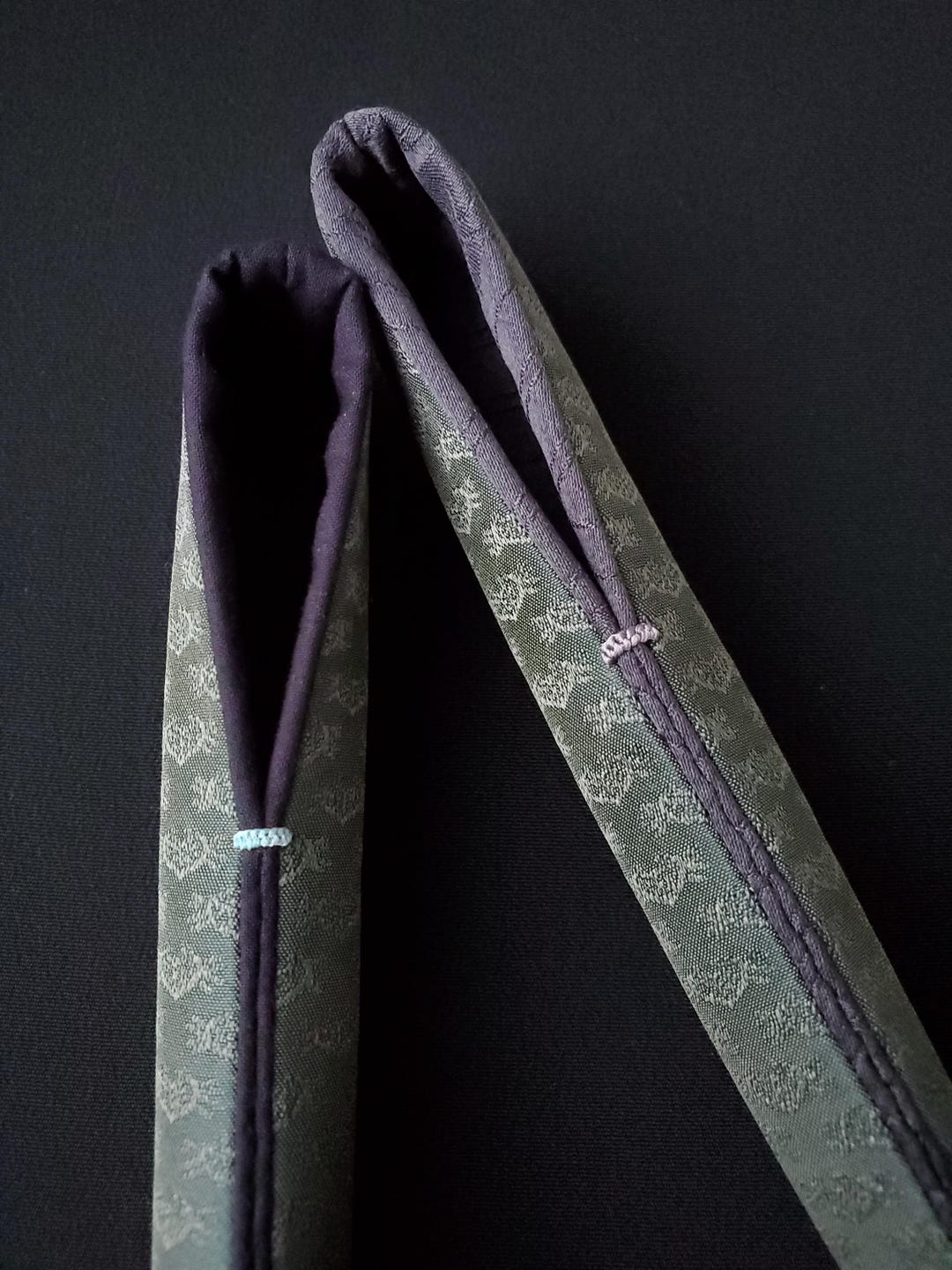 Made to Order, Dark Green Komon Donsu, Select Lining, Handmade Pen ...