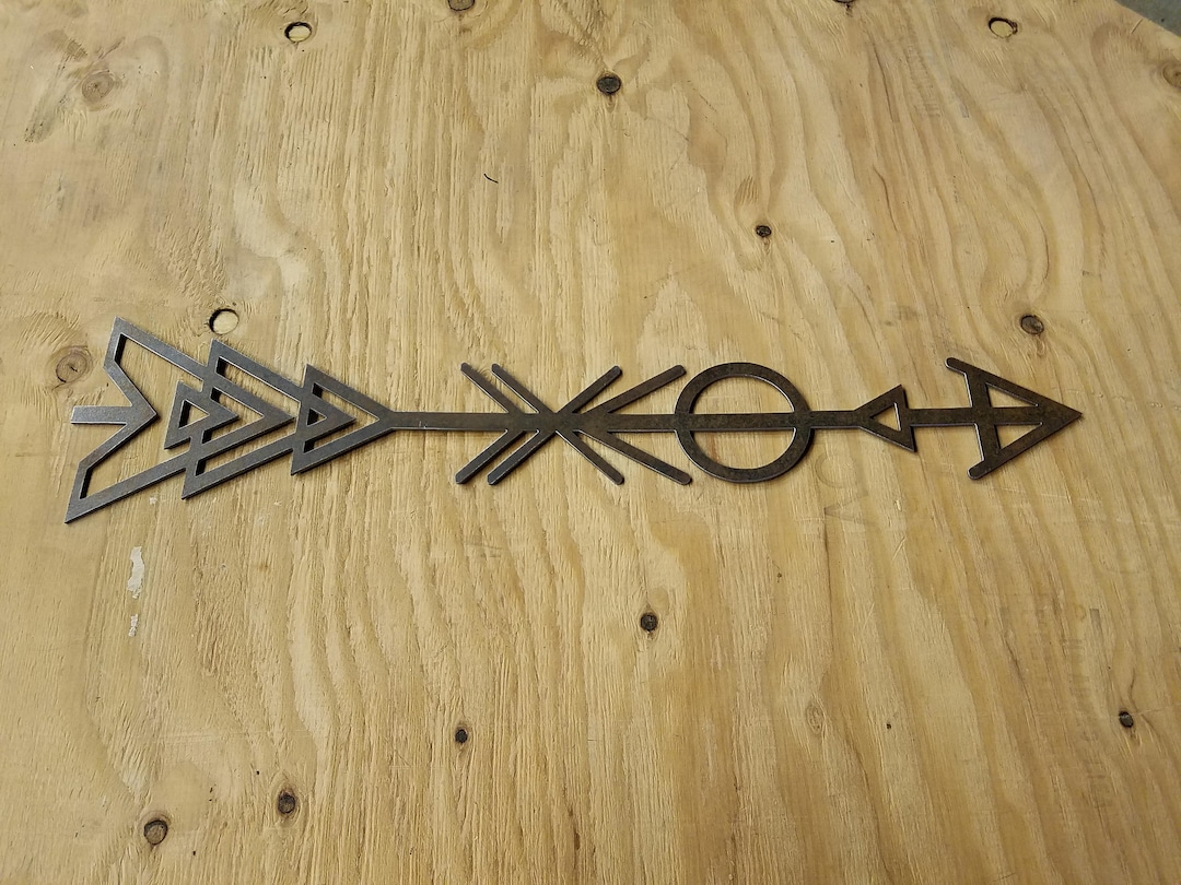 Metal Arrow Wall Decor - Etsy