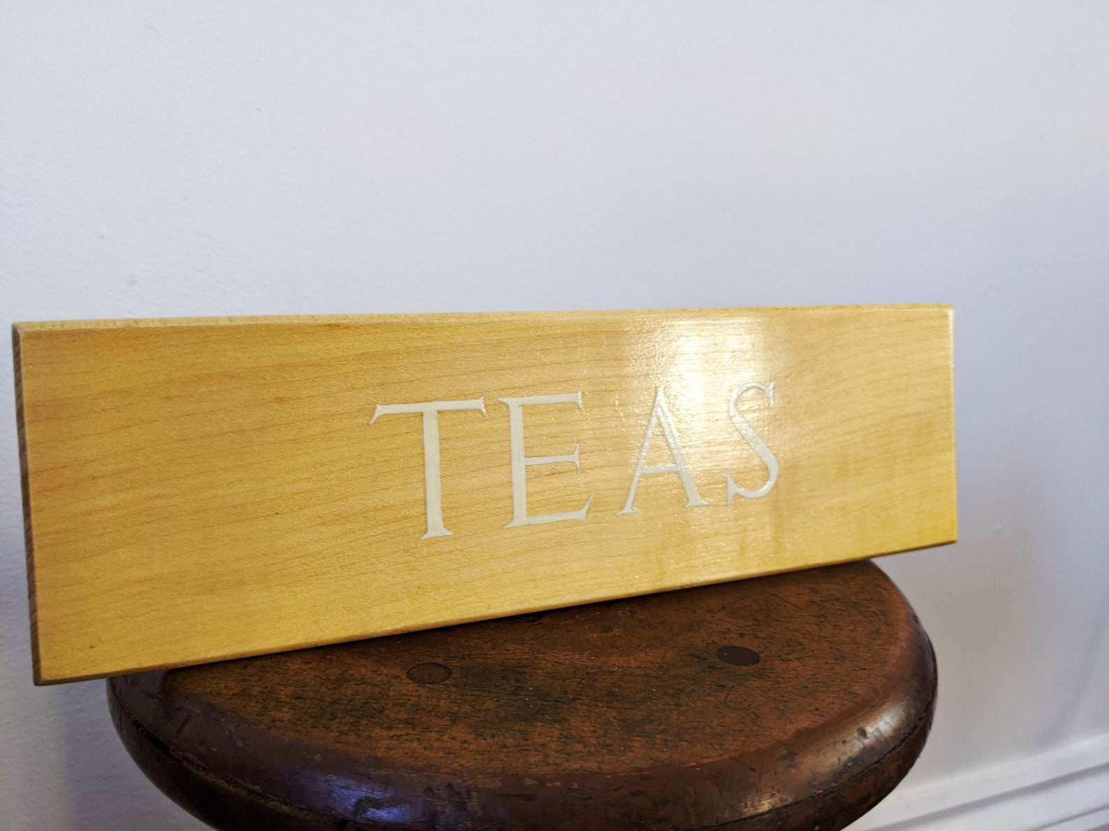 Wooden Tea Sign Vintage Teas Afternoon Tea Sign Point of | Etsy