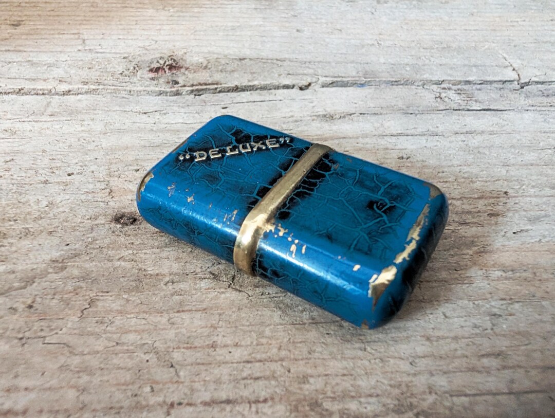 Vintage Cased German Pencil Sharpener, Blue DRGM Kritikus Deluxe Clock ...