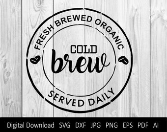 Cold Brew Coffee Signs - Etsy