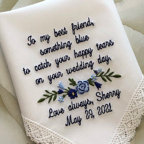 Something Blue for Bride Bridal Shower Gift Personalized | Etsy