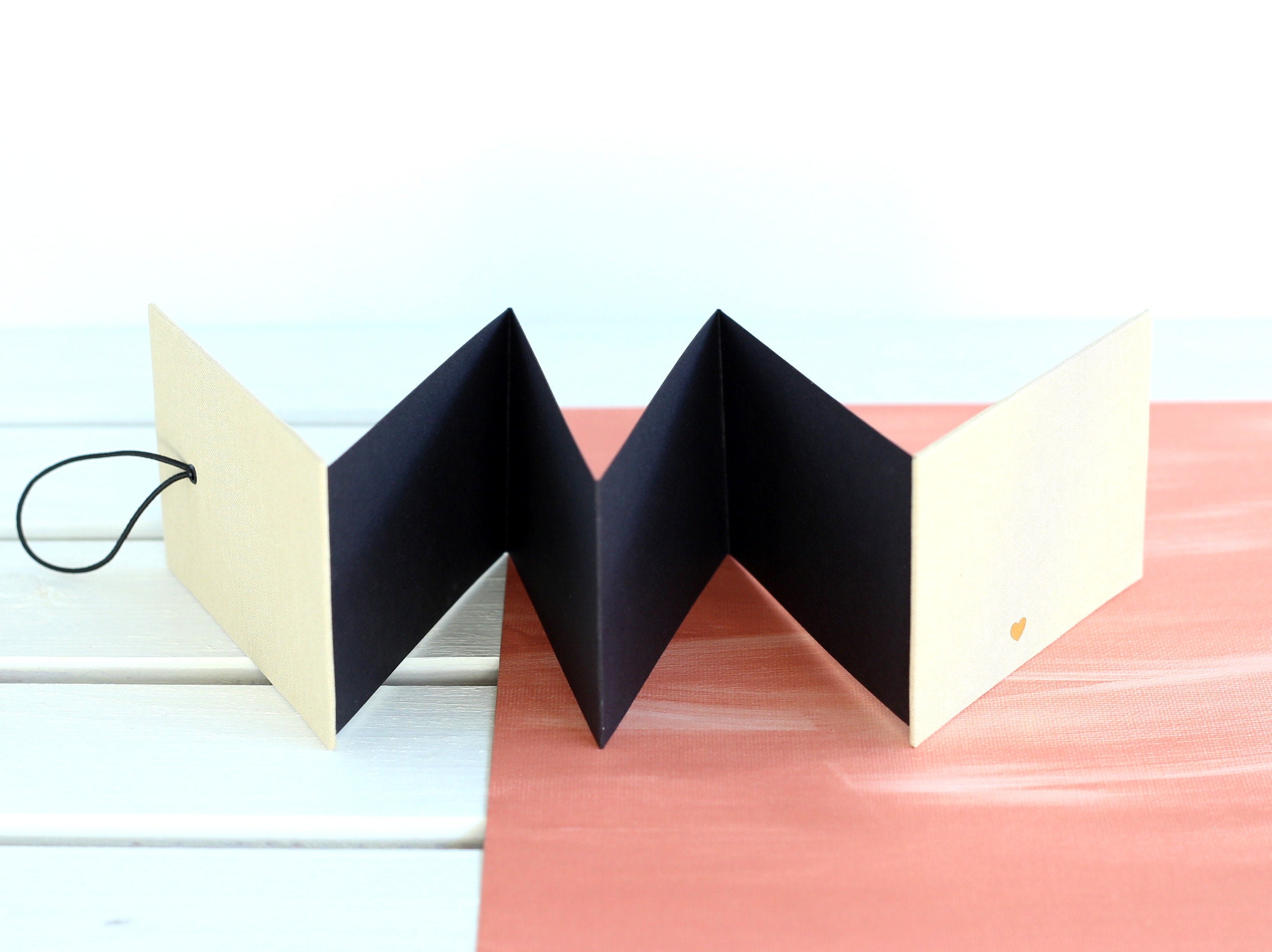 Accordion Photo Book Mini Memory Book Small Photo Album Papercraft ...