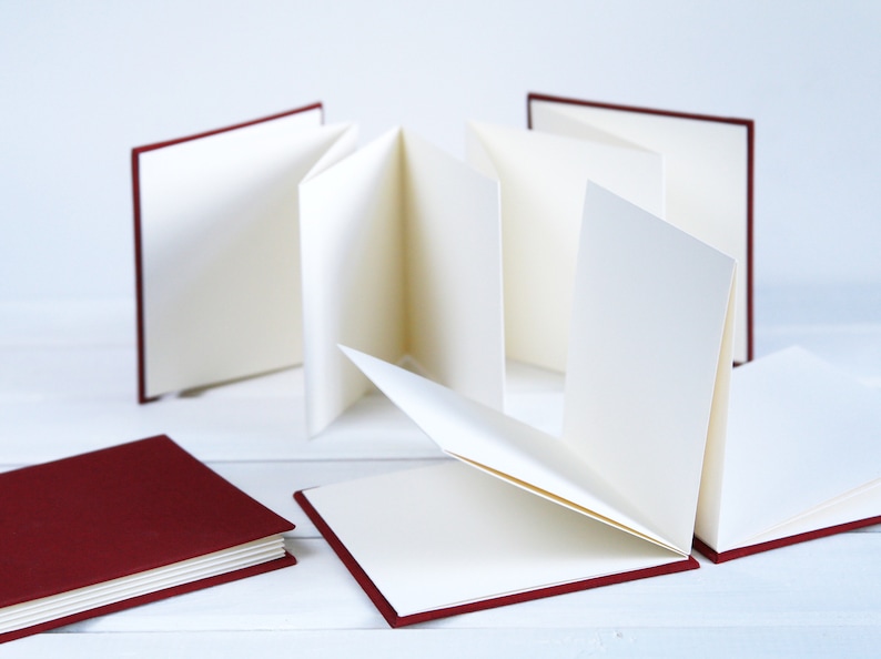 Accordion Book Photo Album 4x4 4x6 5x5 5x7 6x6 Inches - Etsy