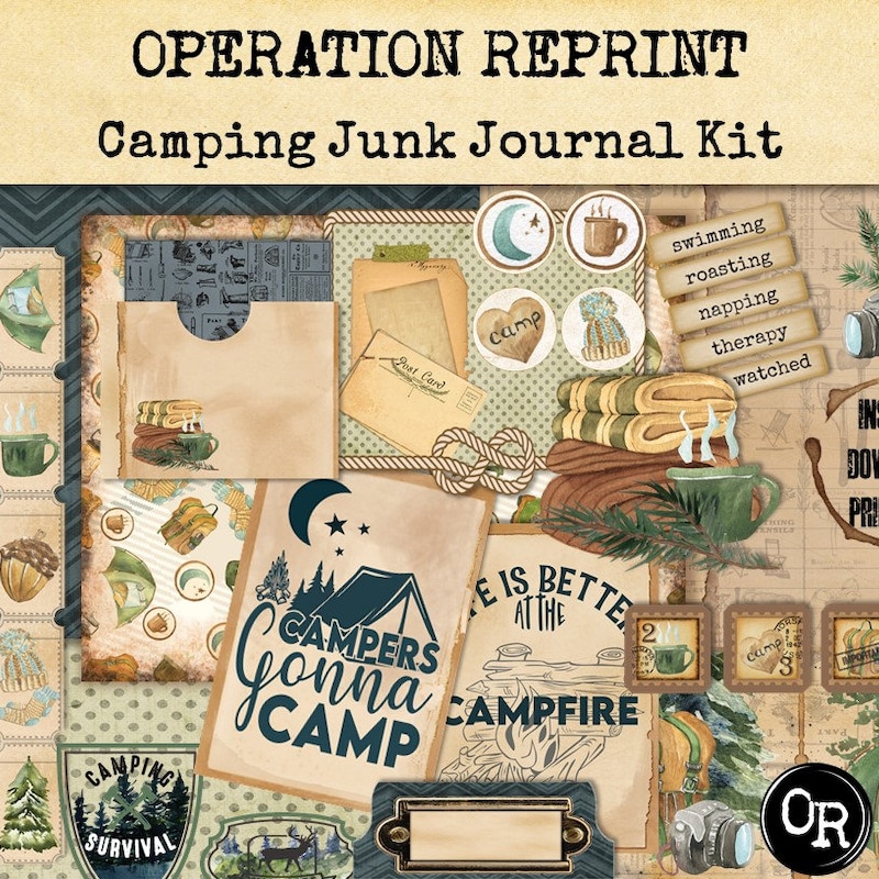 Camping Journal - Etsy