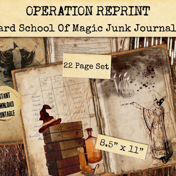 Magic Journal - Etsy