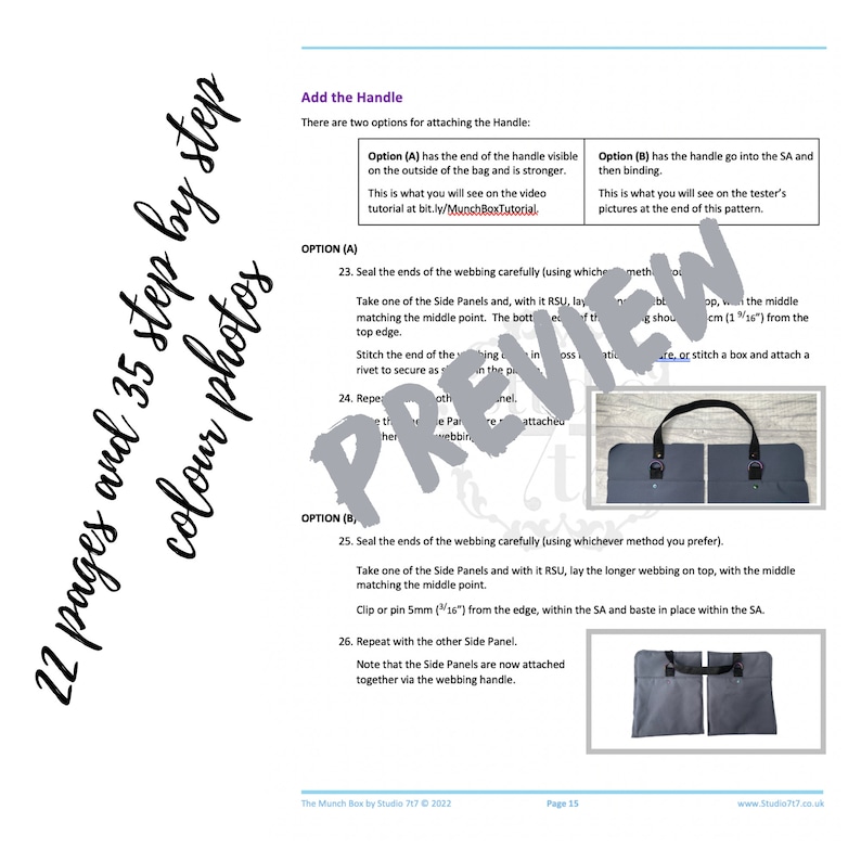 Lunch Box Sewing Pattern - PDF, Projector Files & SVGS - Etsy