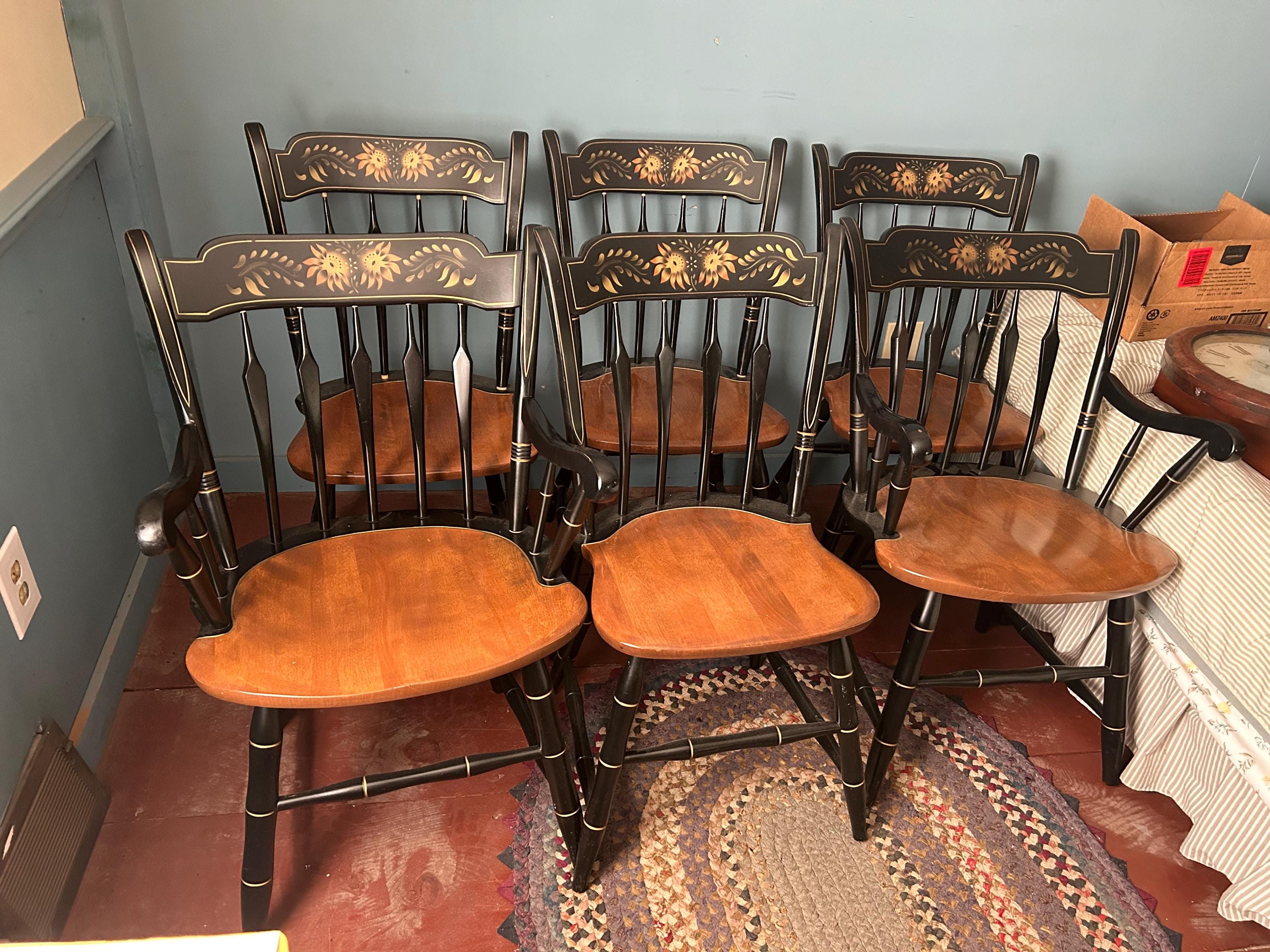 Set of Six Bent Brothers Chairs - Etsy
