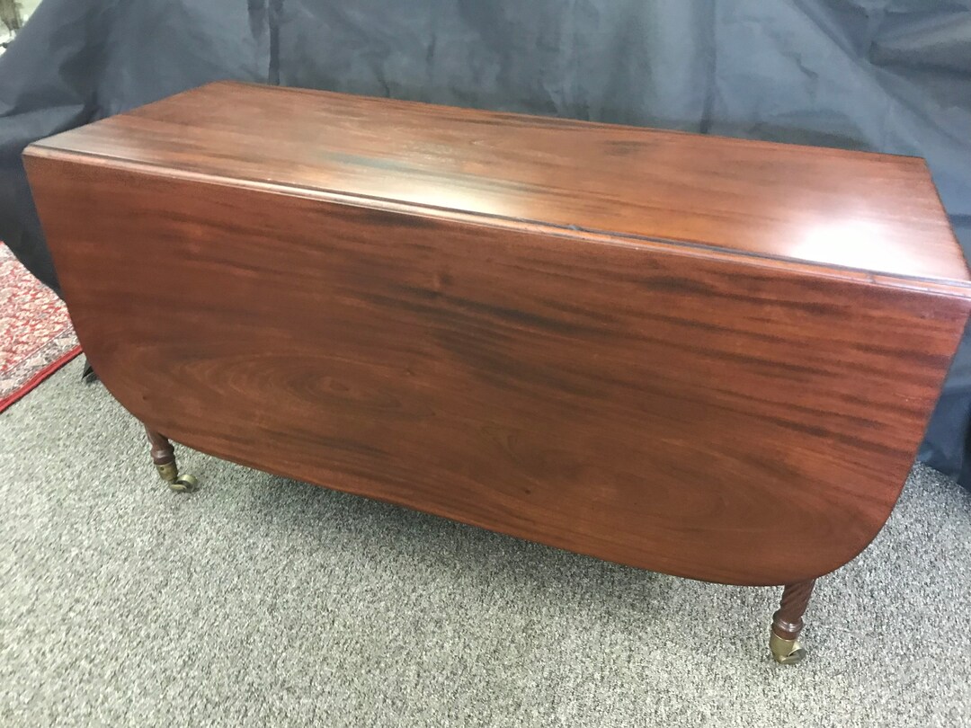 Hold Courtney Mahogany Drop Leaf Dining Table C1840 - Etsy