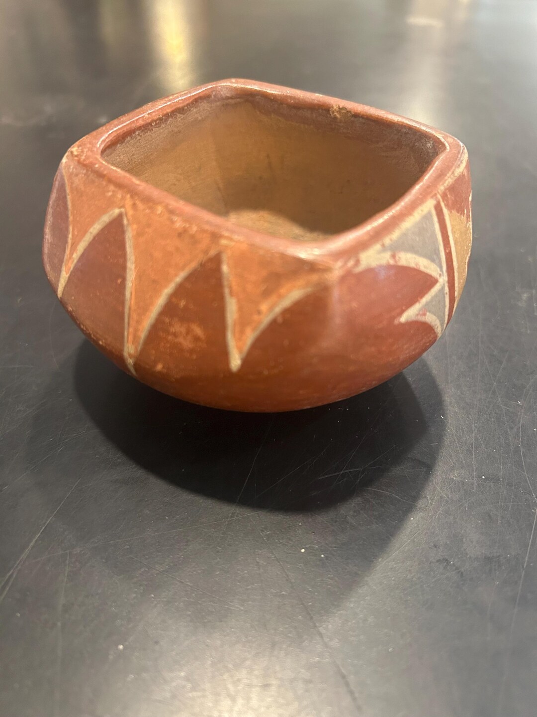 Native American Decorated Pot - Etsy
