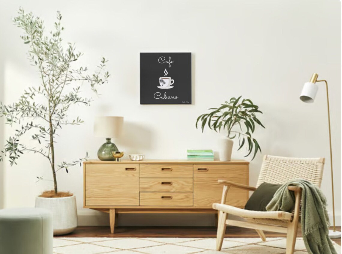Cuban Art Coffee Cafe Cubano Digital Prints 5 Options - Etsy