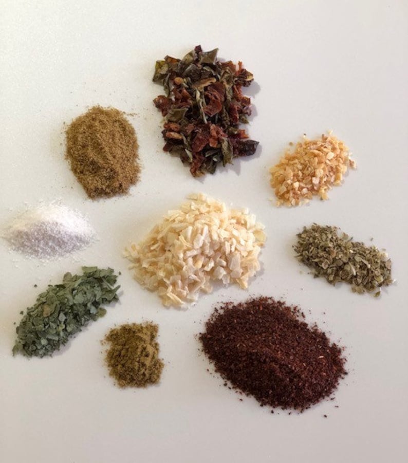 Gourmet Salsa Spice Mix Packets: Ranchero, Mild, Medium, Hot, Habanero ...