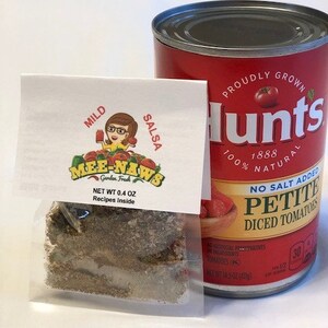 Gourmet Salsa Spice Mix Packets: Ranchero, Mild, Medium, Hot, Habanero ...