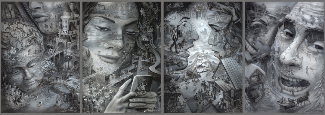 Four Seasons of Life, by Chris Elliman - Etsy